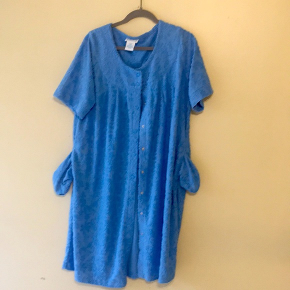 National | Dresses | Pretty Baby Blue Robe | Poshmark